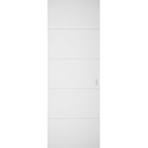 Hidden Barn | Basic 0111 Arctic White | Wood Veneer Doors | Magic ...