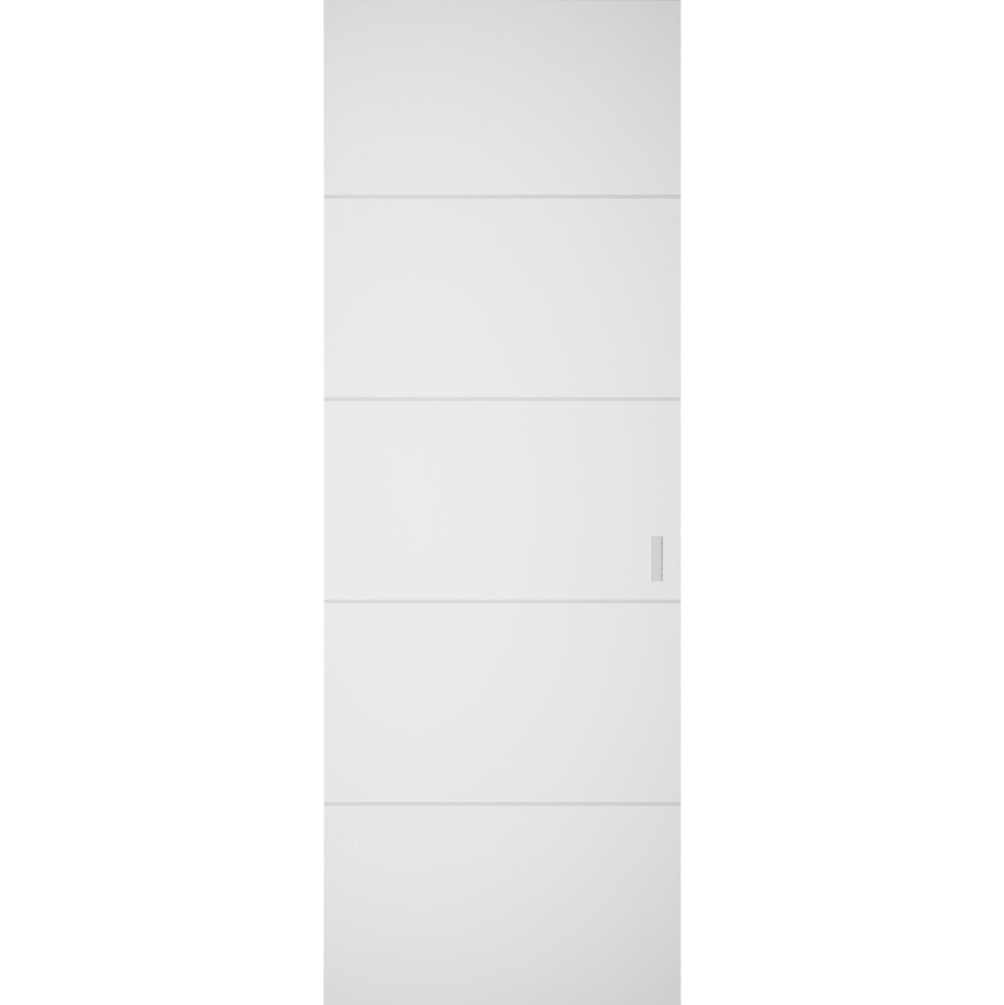 Hidden Barn | Planum 0020 White Silk | Sturdy Finished Flush Modern ...