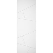 Hidden Barn | Basic 0111 Arctic White | Wood Veneer Doors | Magic ...