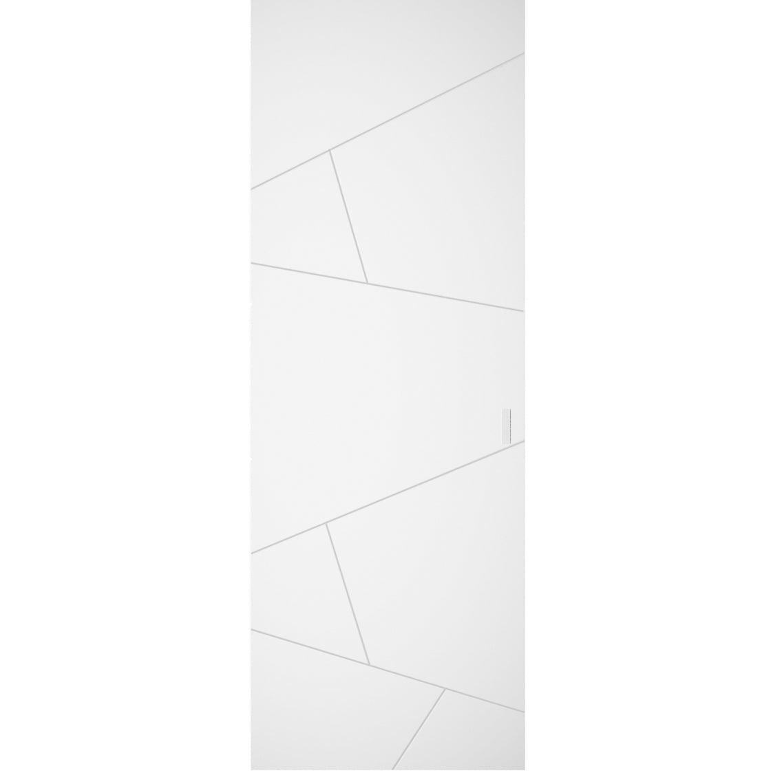 Hidden Barn | Planum 0990 Painted White | Sturdy Finished Flush Modern ...
