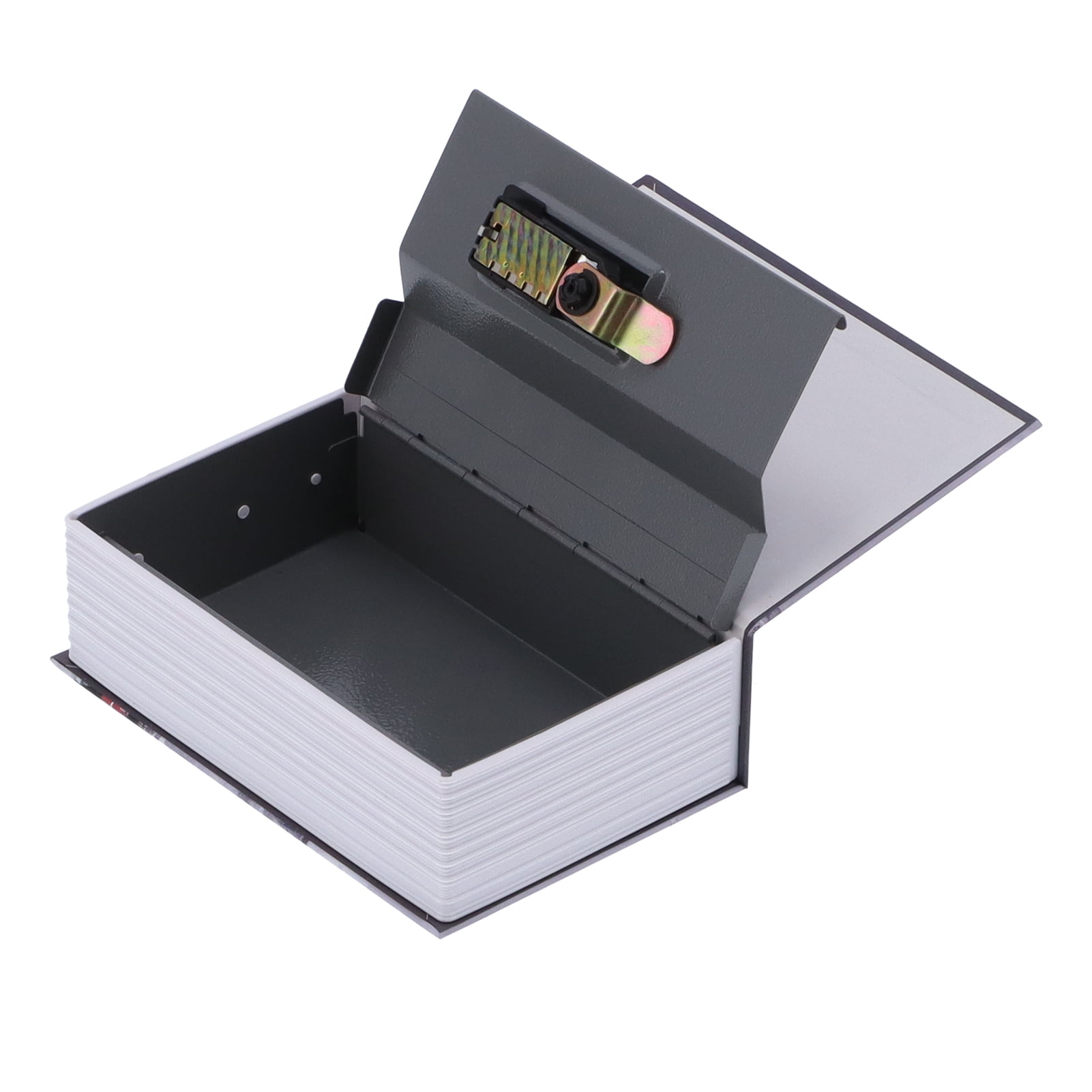 Hidden Book Safe Box, Steel Inner Tank For Cash, Cards Jewelry, Secure ...