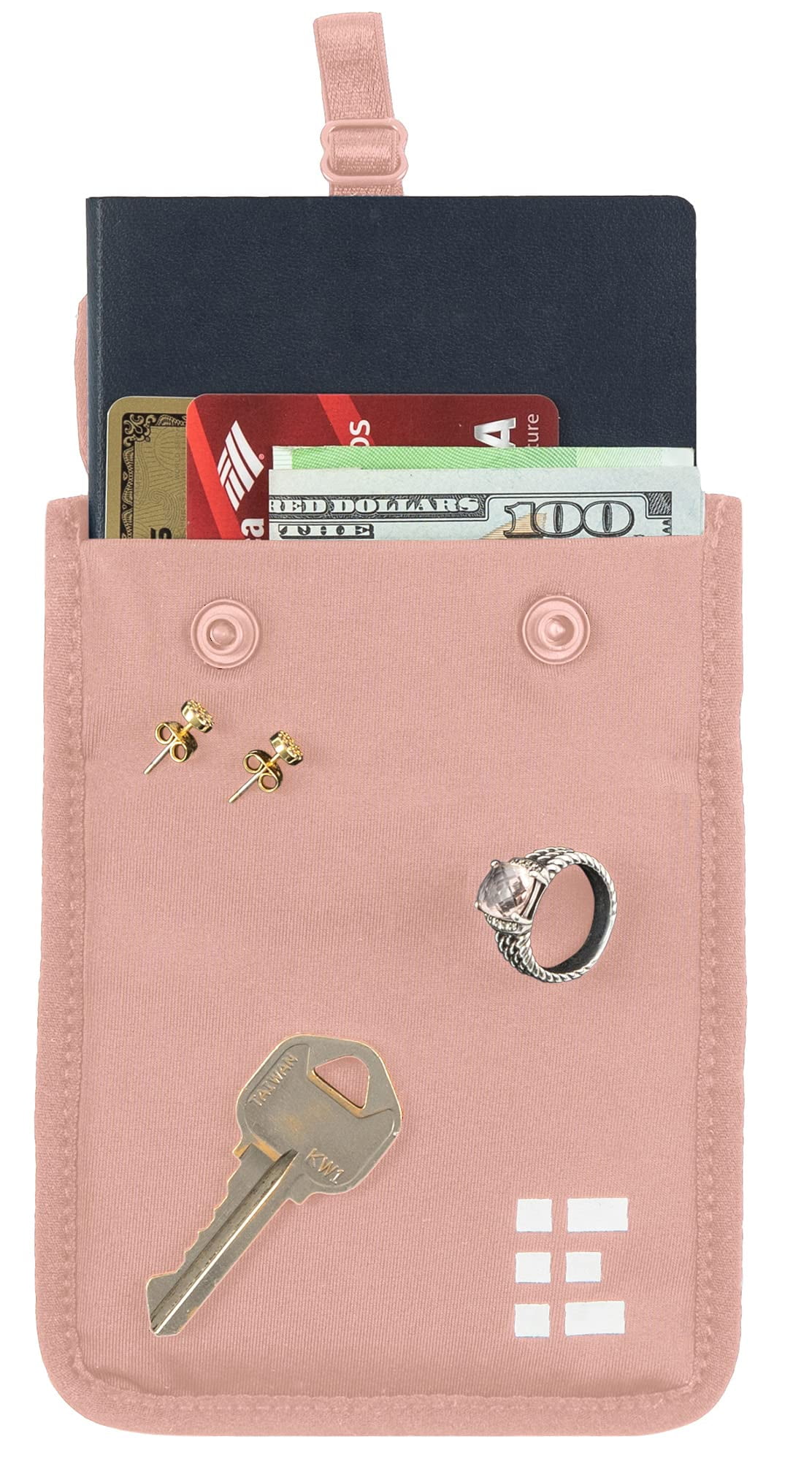 Hidden Bra Wallet - Travel Pouch and Secret Pocket for Passport ...