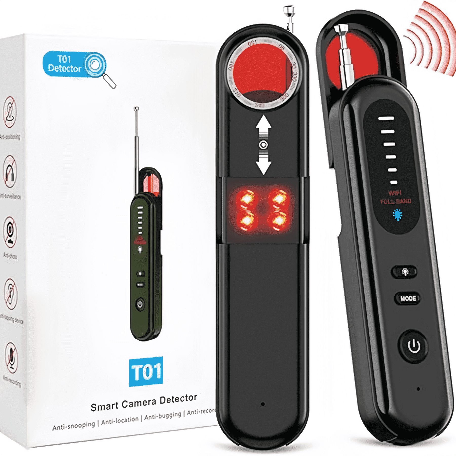 Travel & Home – GPS Tracker Finder, Hidden Camera Scanner with 5 ...