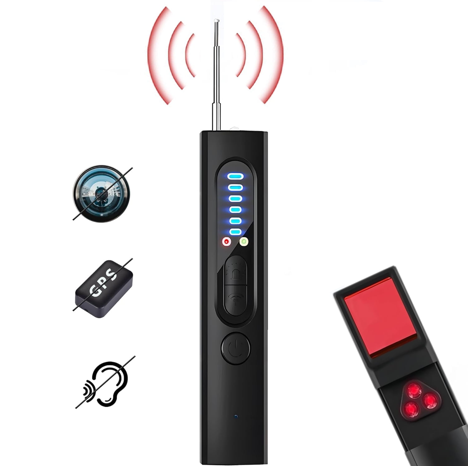 Hidden Camera Detector, Listening/GPS Tracker Detector, RF Wireless ...