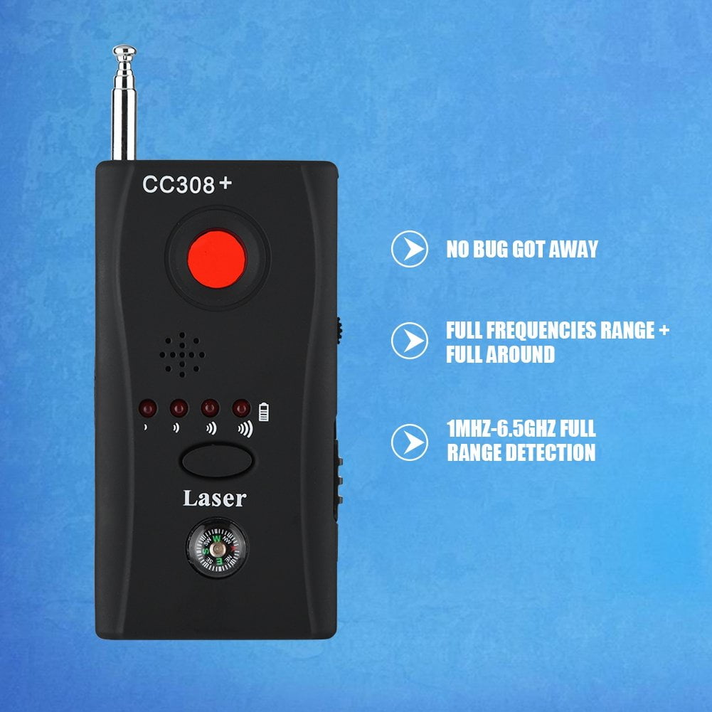 Hidden Camera Detectors, 1MHz-6500MHz RF Signal Detector 4 Modes ...