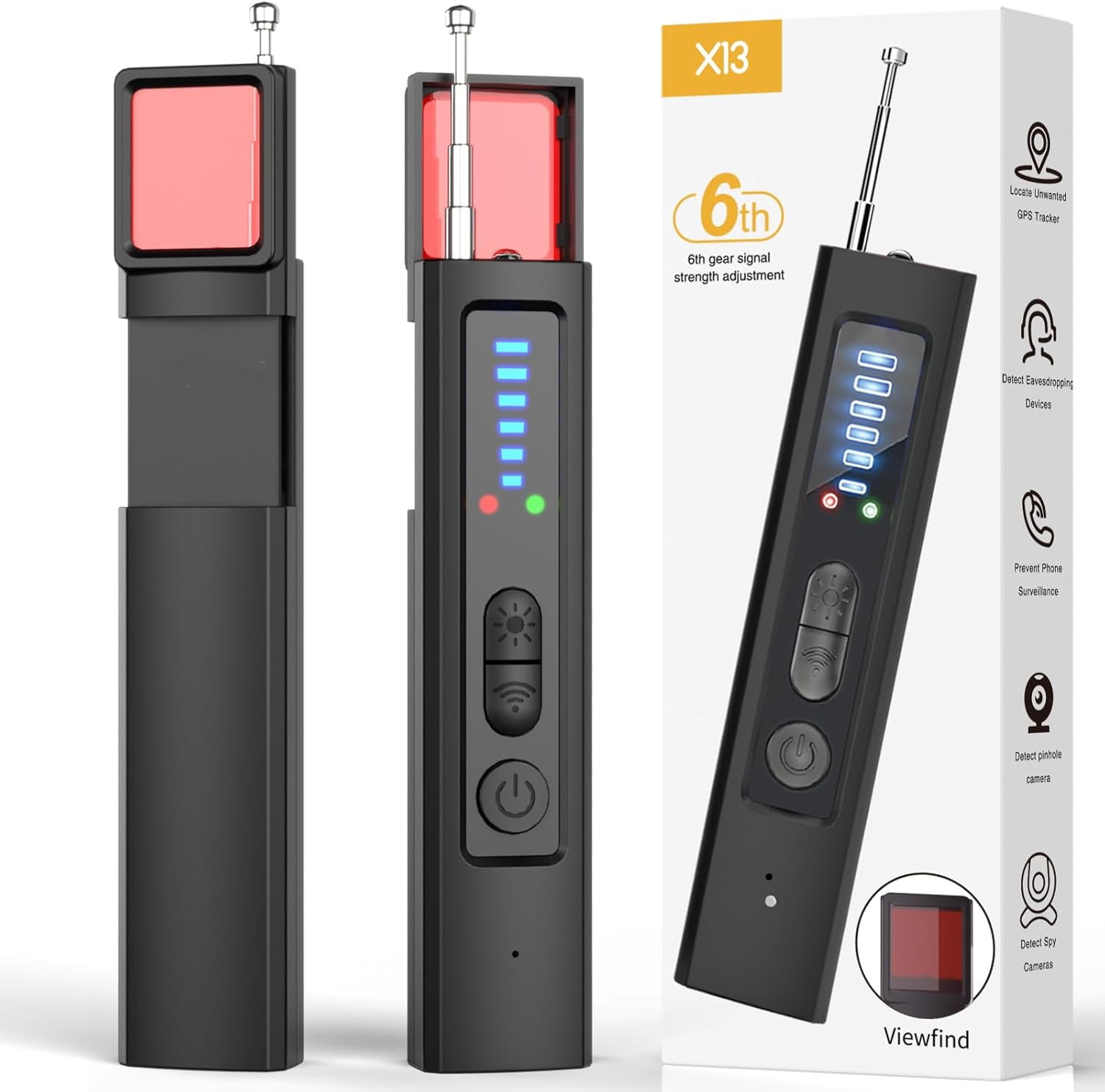 Hidden Camera Detectors, GPS Tracker Detector, Portable Spy Camera ...