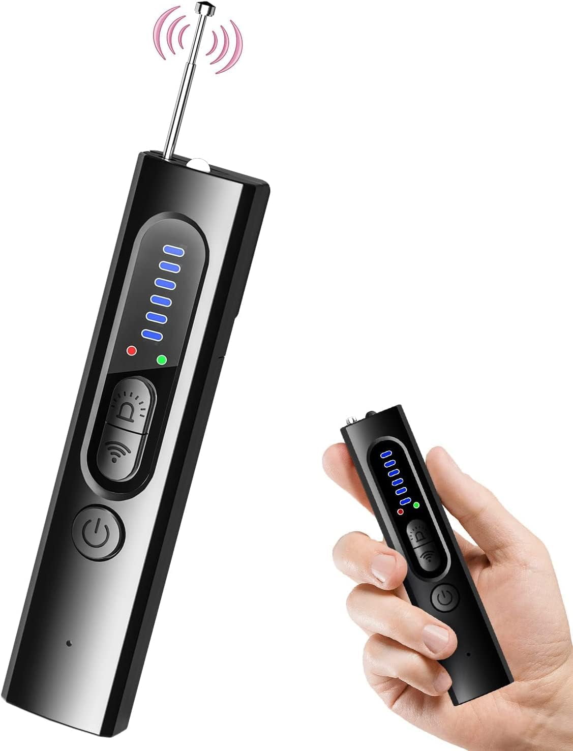 Hidden Camera Detectors, RF Signal Detector, 5 Levels Sensitivity 4 ...