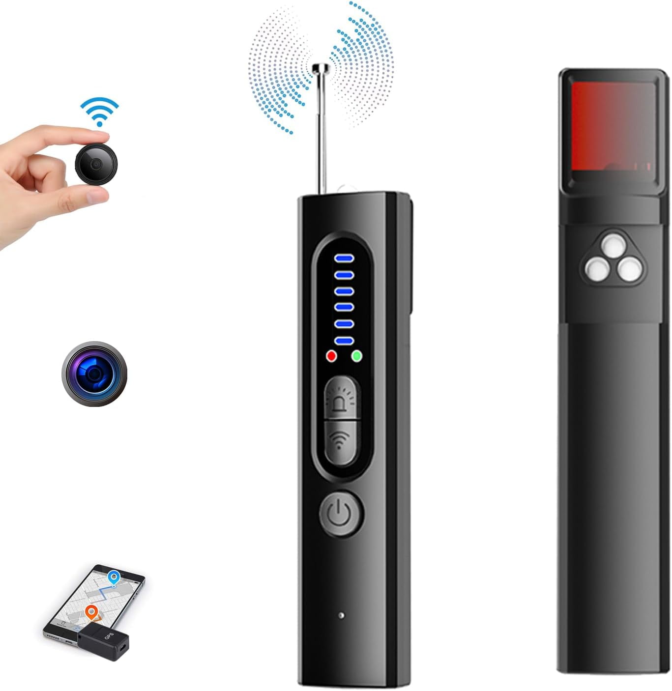 Hidden Camera Detectors for Travel, Spy Camera Finder, Hidden Device ...