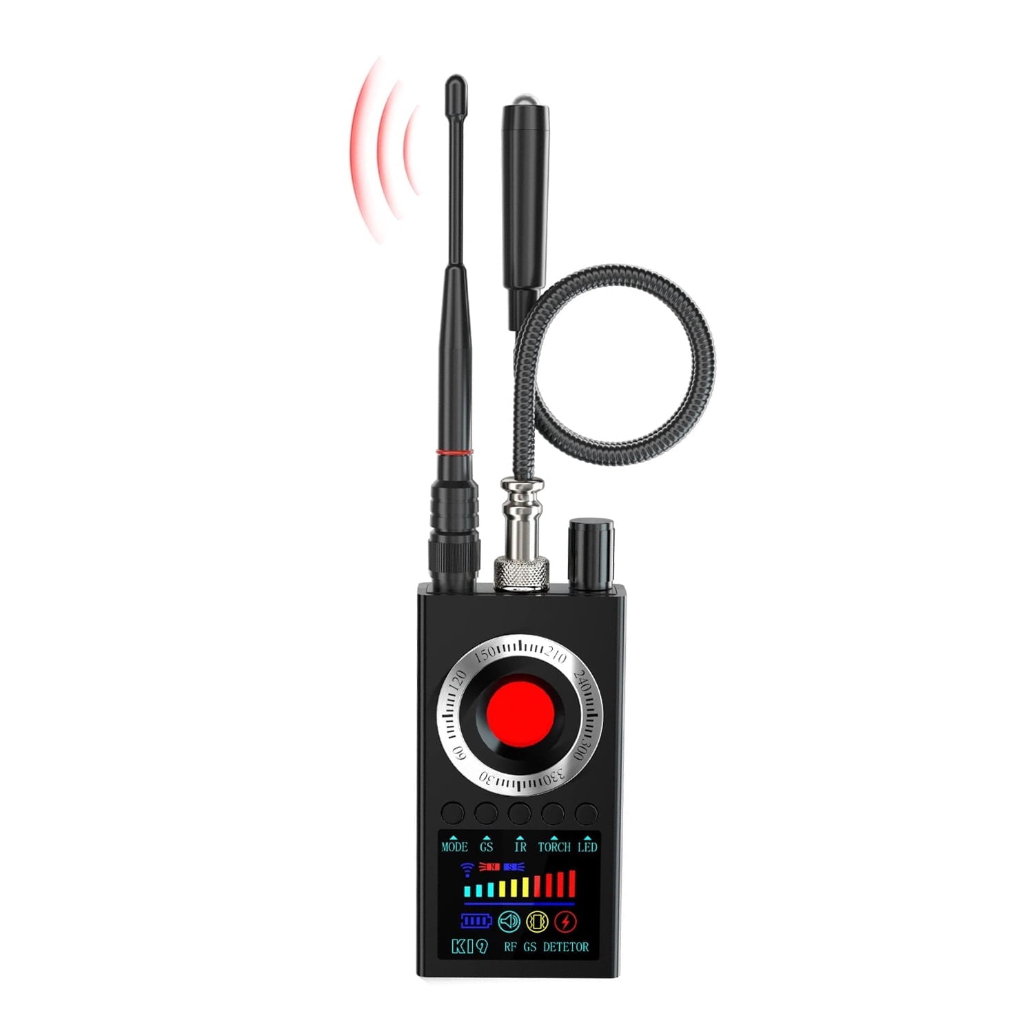 Hidden Camera detectors, Bug detectors, 5-in-1 multifunctional Anti spy ...