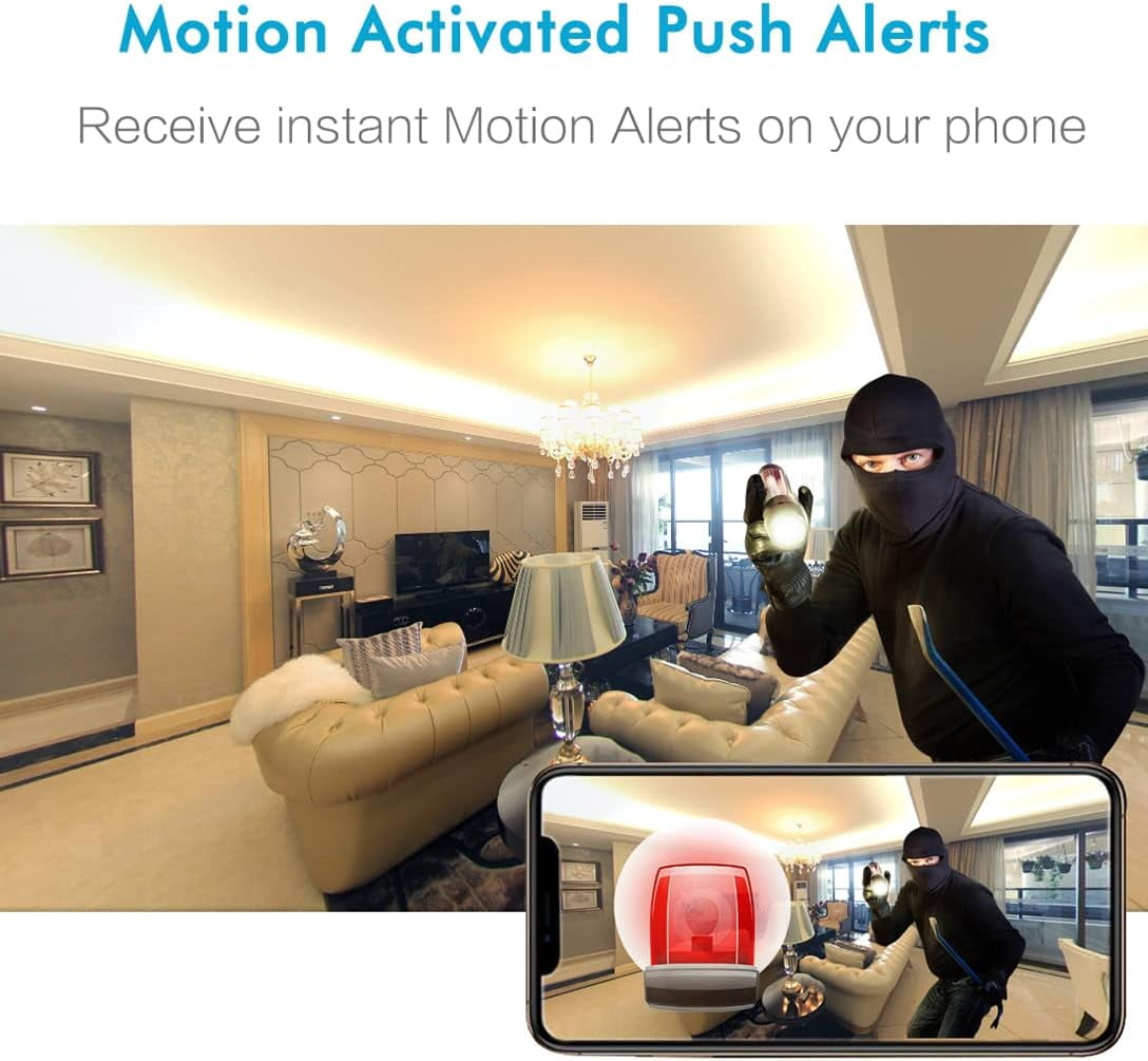 Hidden Cameras, Genreen 1080p HD Mini Spy Camera Wi-Fi Wireless, Small ...