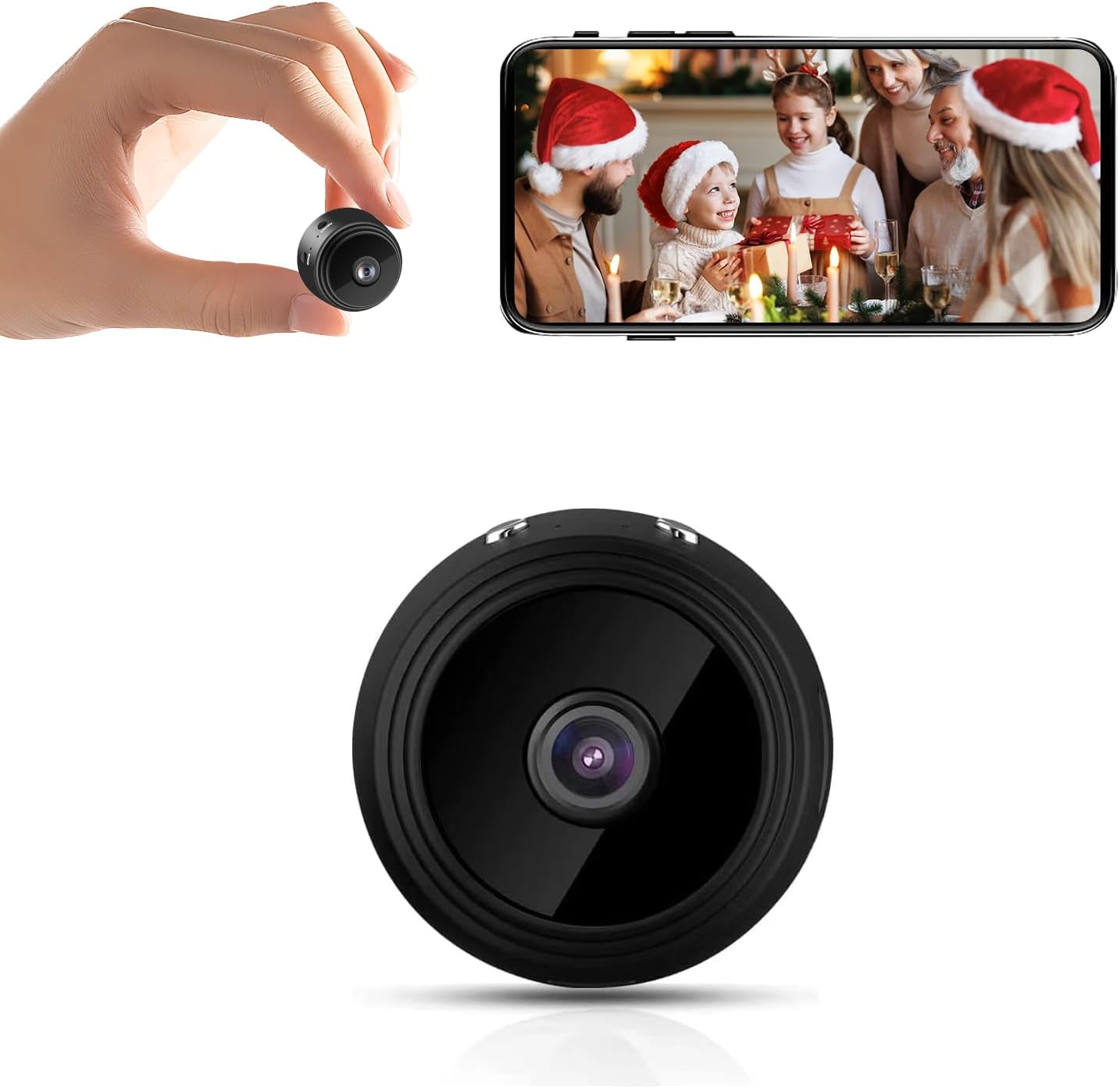 Hidden Cameras,Spy Camera 1080P HD WiFi Security Camera -Best Mini ...