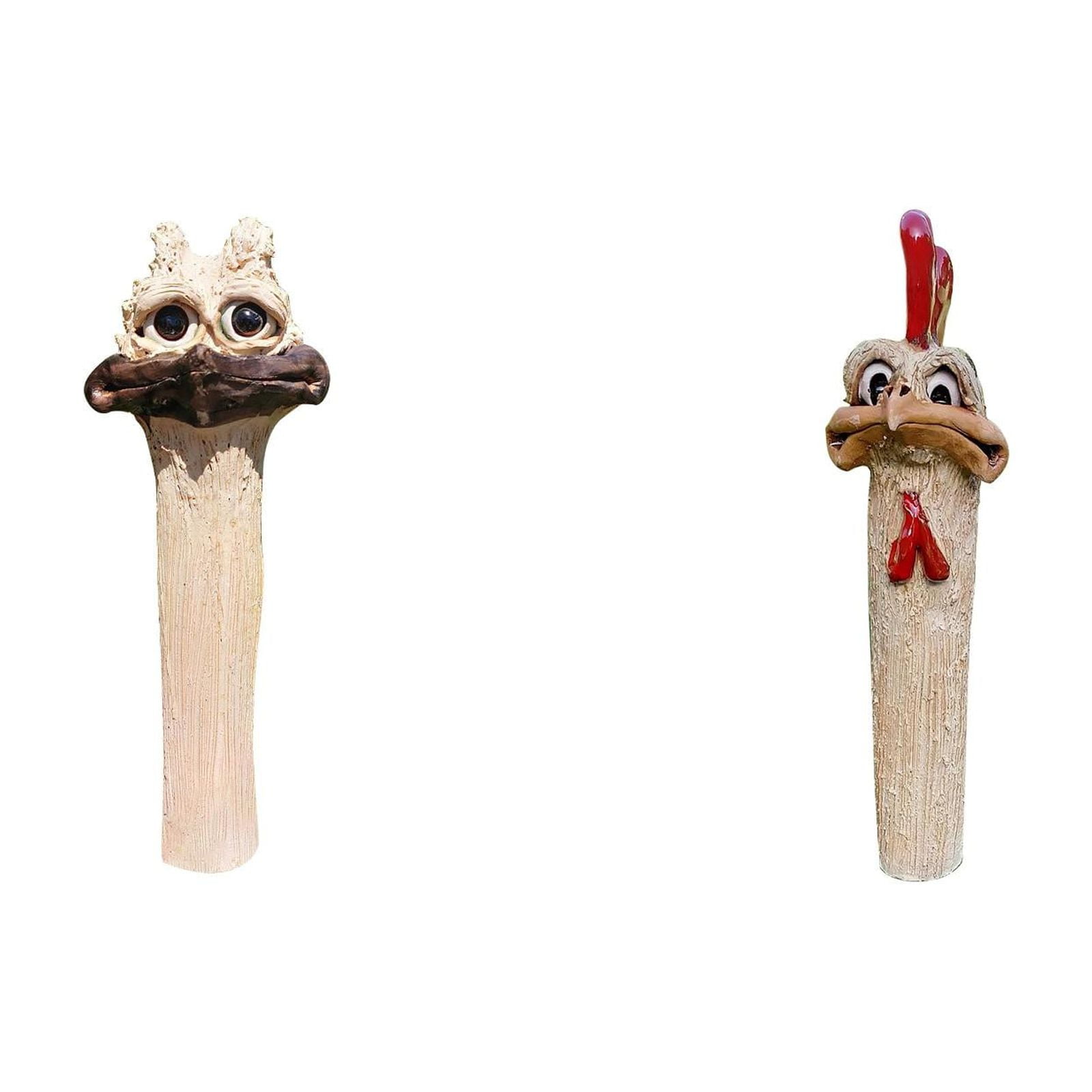 🐓 Hidden Chicken Garden Decoration This Funny Chicken Foldable Steel ...