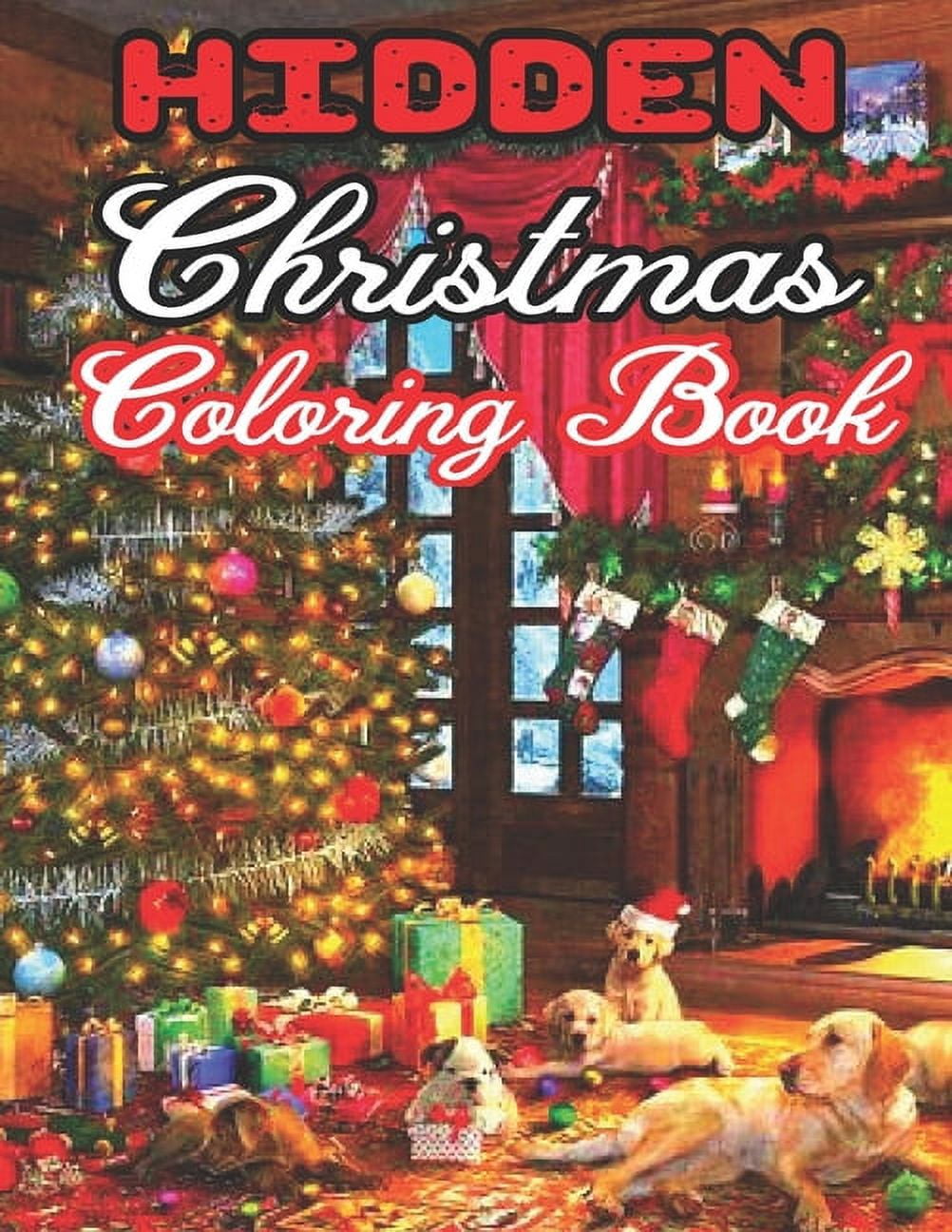 Hidden Christmas Coloring Book: A Creative And Hidden Christmas ...
