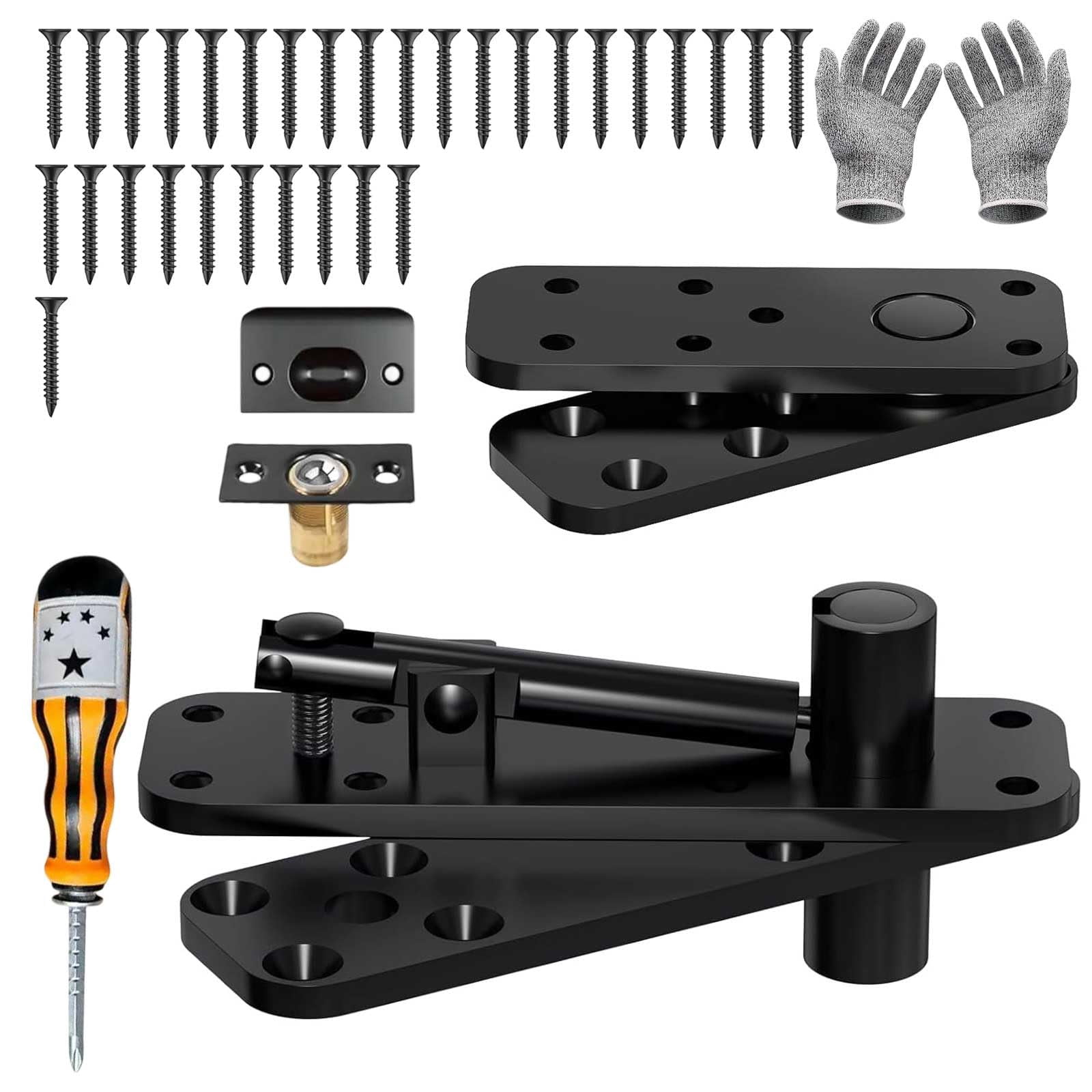 Hidden Door Hinge, 573Lbs Load-Bearing Heavy Duty Door Hinge Stainless ...