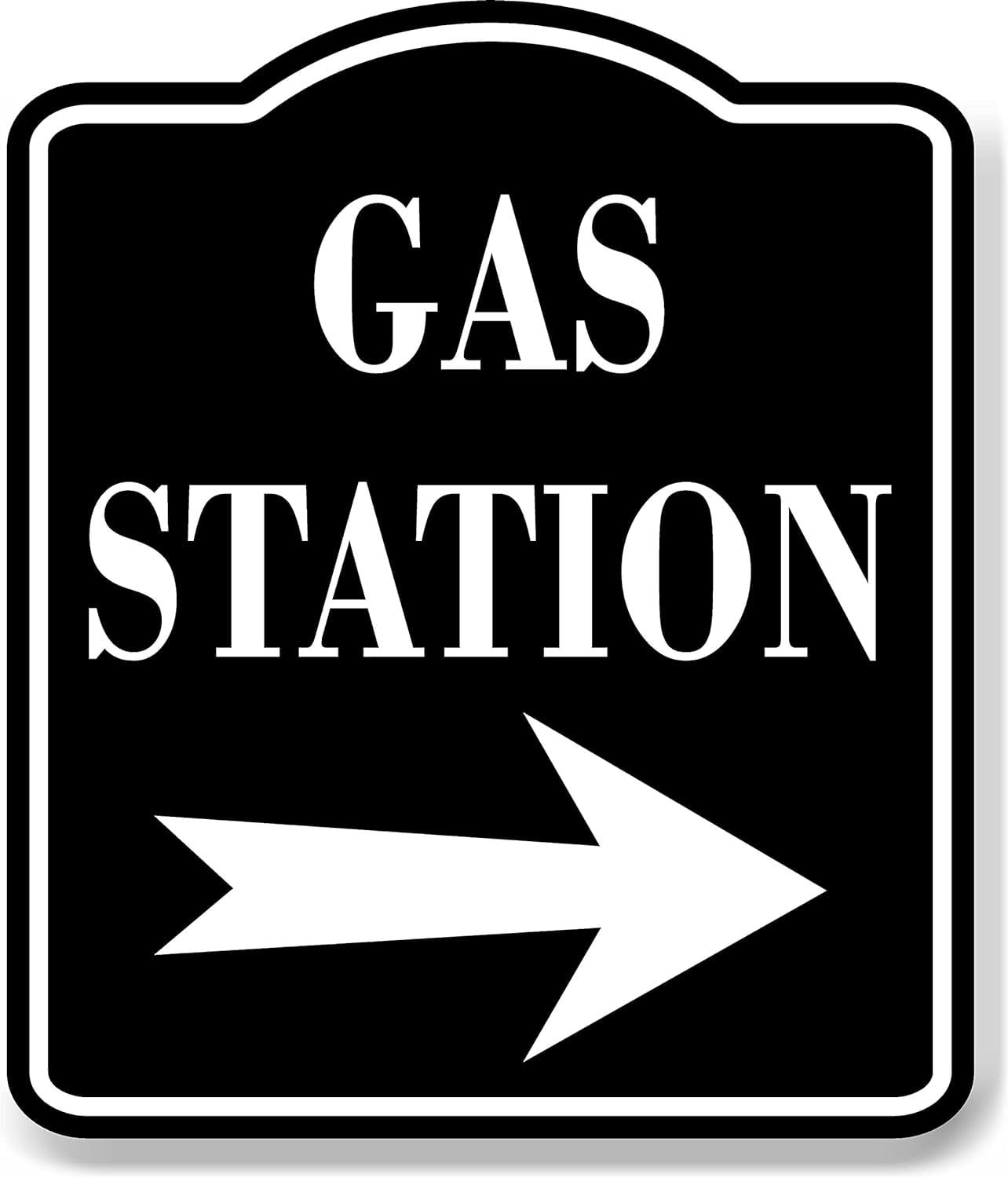 Hidden Driveway Ahead BLACK Aluminum Composite Sign, 15"x18" - Walmart.com