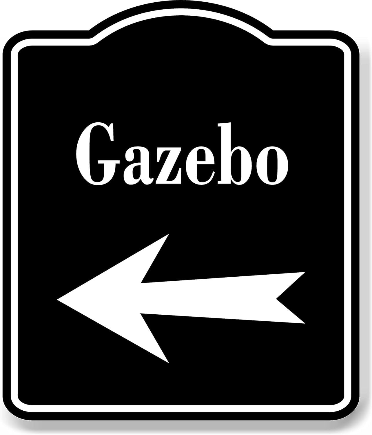 Hidden Driveway BLACK Aluminum Composite Sign, 15"x18" - Walmart.com