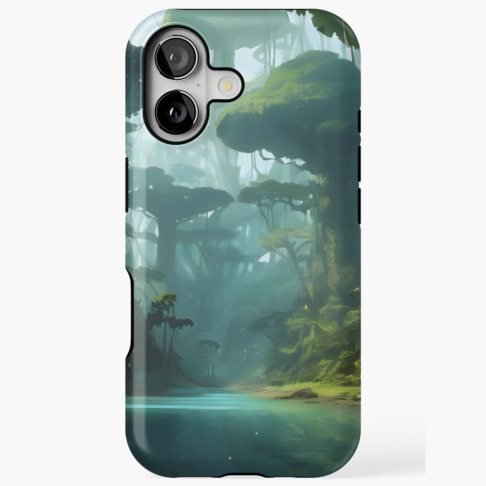 Hidden Fae Village Enchanted Forest Fantasy Theme for iPhone 17 16 15 ...
