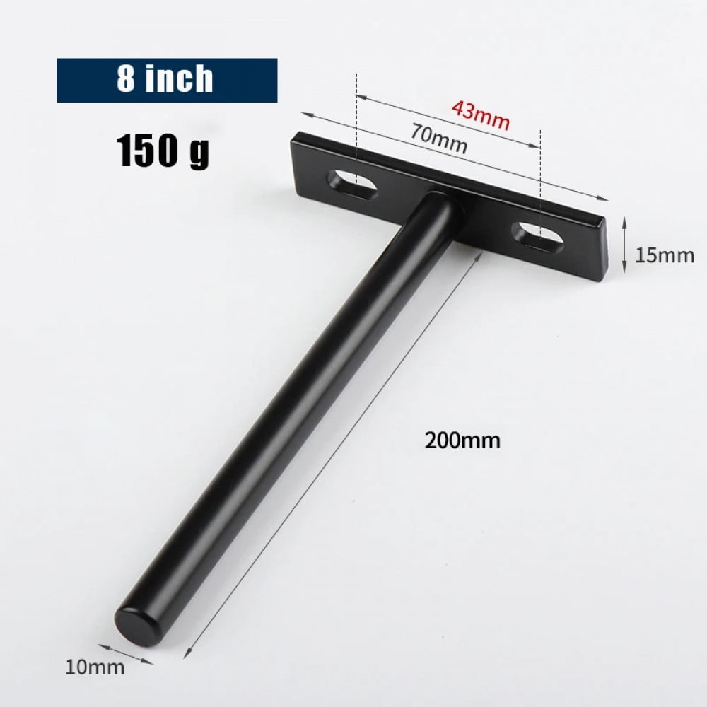 Hidden Floating Shelf Bracket Wall Shelf Kitchen Shelf, Fireplace ...