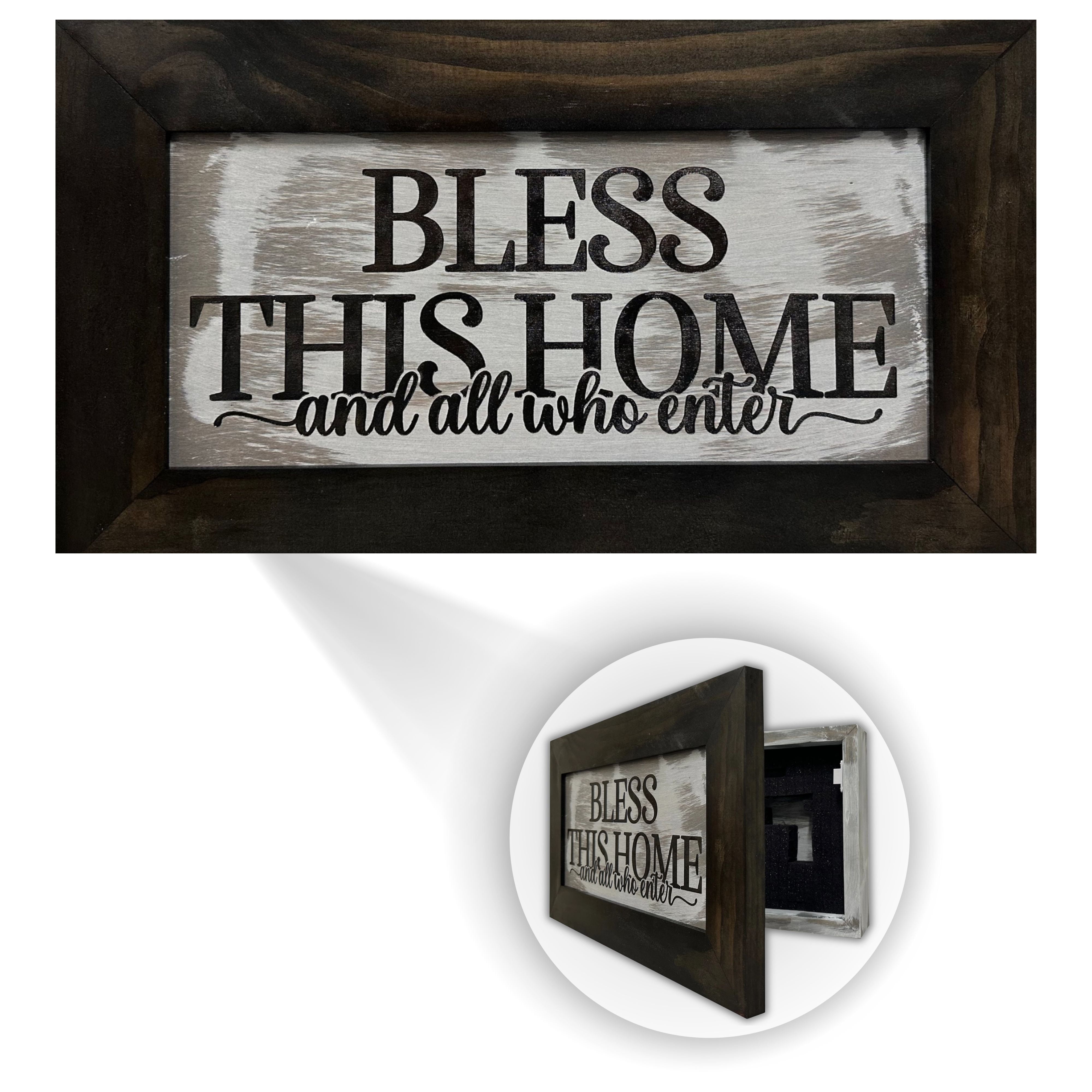 Bellewood Designs Hidden Gun Storage Cabinet 2-3 Guns Bless Our Home ...