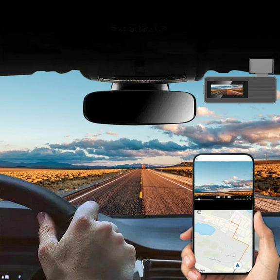 Full HD 1080P Dash Cam with Parking Monitor - Wide Angle Car Recorder ...