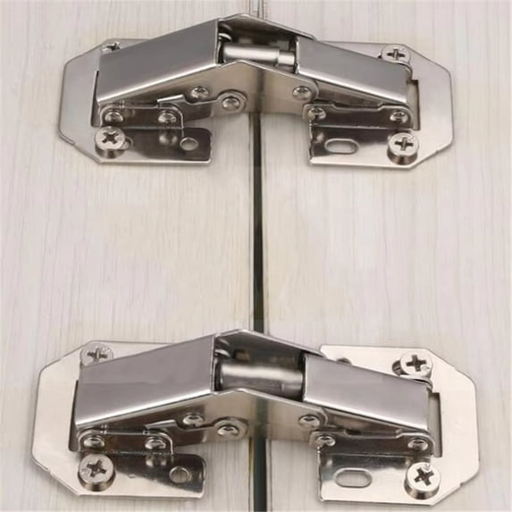 Hidden Hinges for Cabinet Doors - Cabinet Hinges 90 Degree No-drill ...