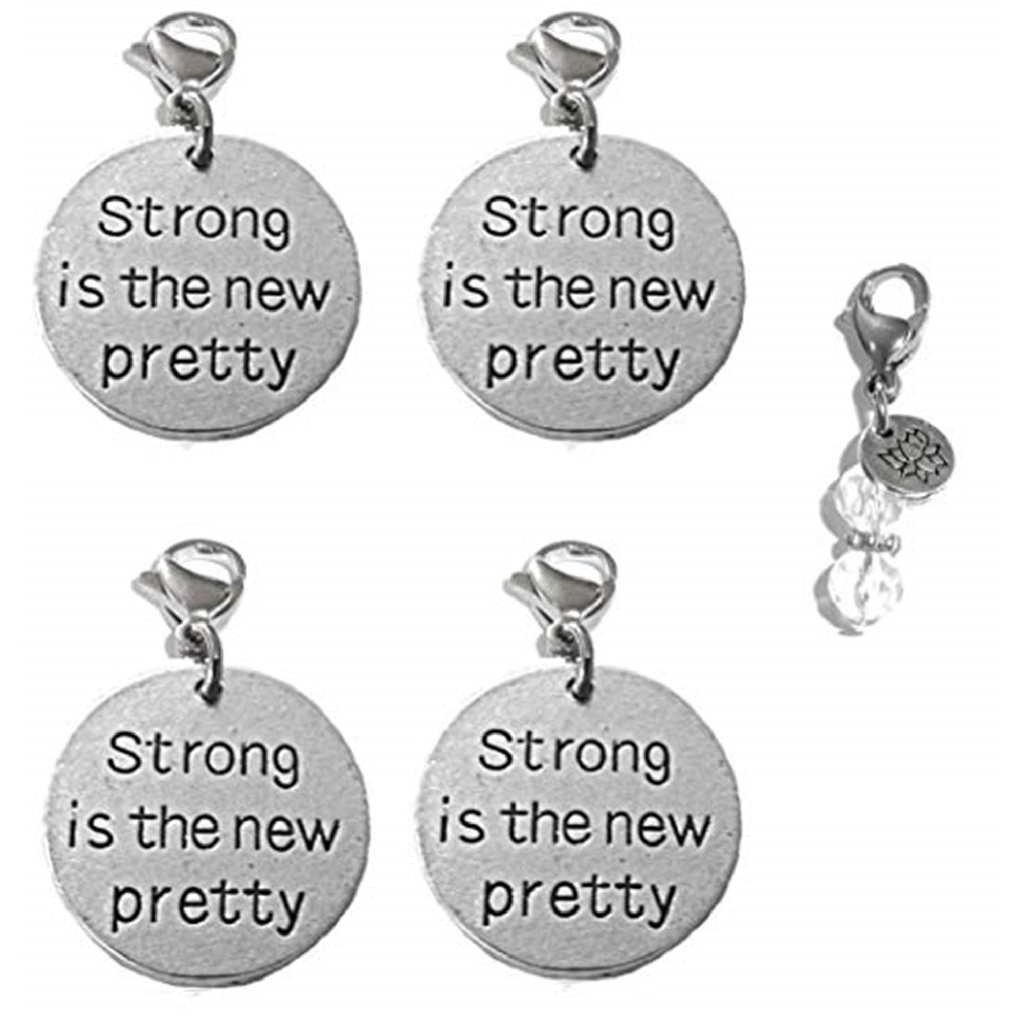 Hidden Hollow Beads Set of 4 Clip On Charms, Bag, Purse, Handbag ...