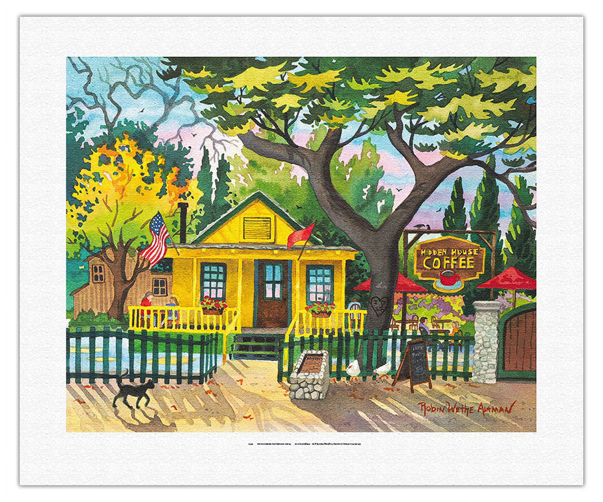 Hidden House Coffee Shop - San Juan Capistrano California - From an ...