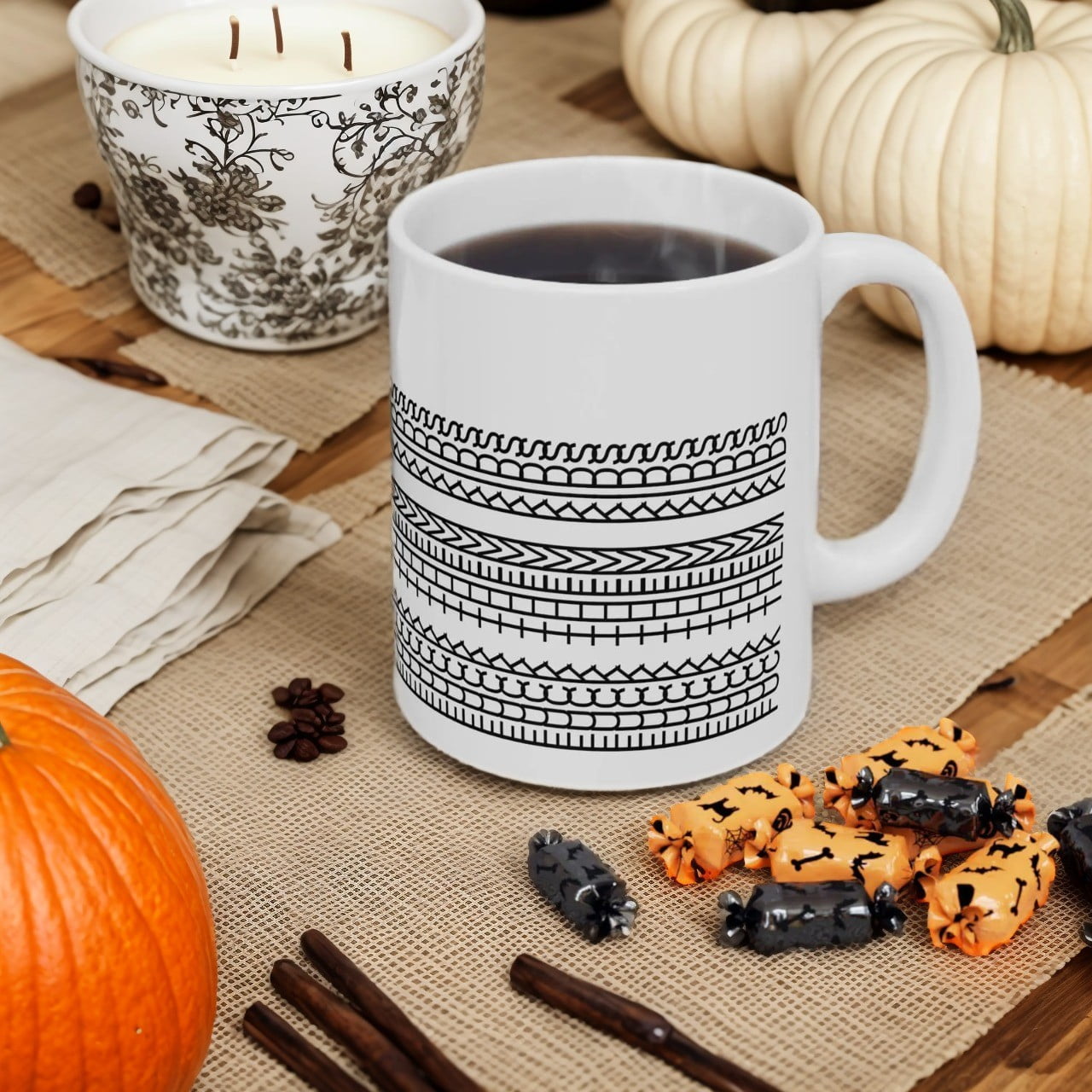 Hidden Message Ceramic Coffee Mug 11oz Funny Office Mug Travel Coffee ...