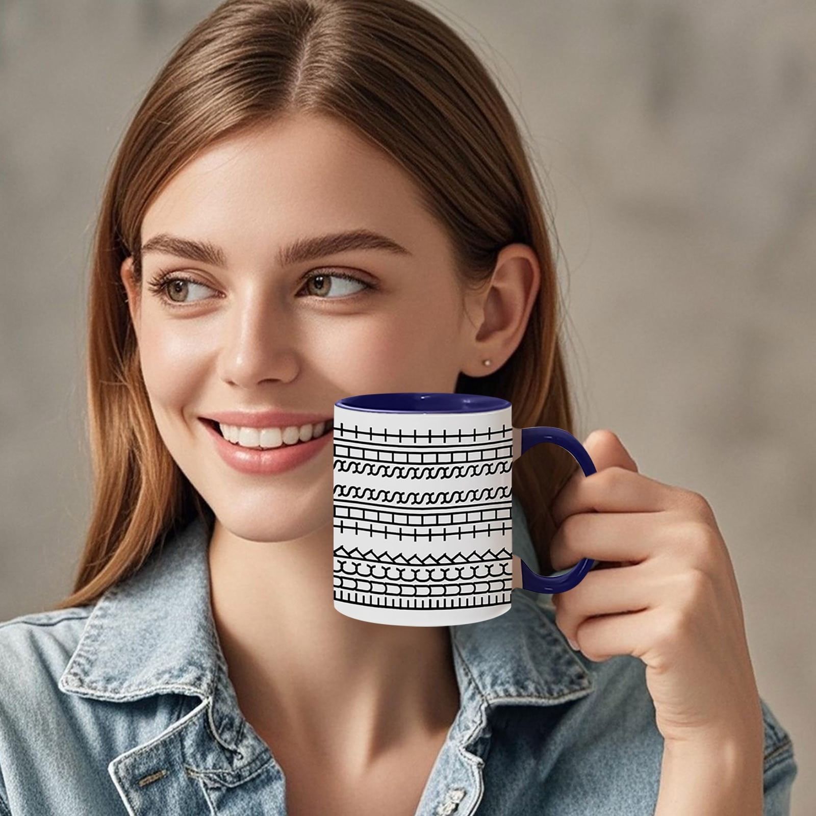 Hidden Message Coffee Mug Novelty Ceramic Cup with Humorous Design for ...