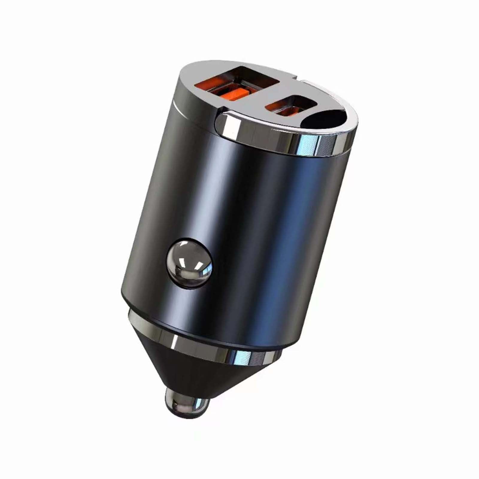 Hidden Mini Pull Ring Car Charger, 100W Super Flash Charge, PD30W+QC3.0 ...