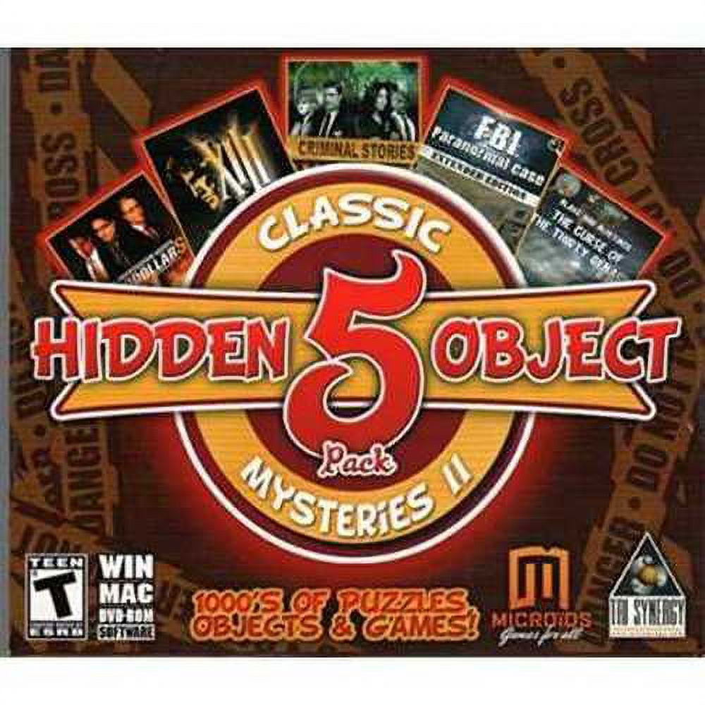 Pre-Owned - Hidden Object 5 Pack CLASSIC MYSTERIES II: Criminal Stories ...