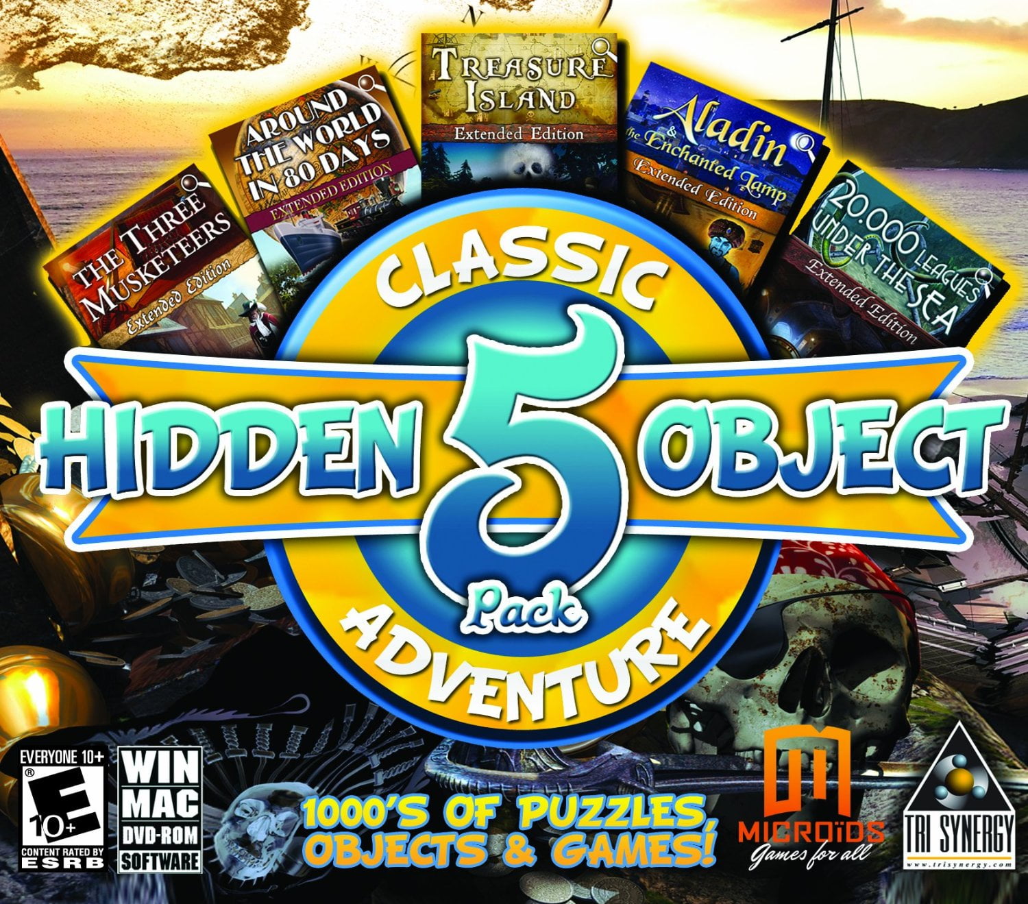 Hidden Object Classic Adventures - 5 Pack - Walmart.com