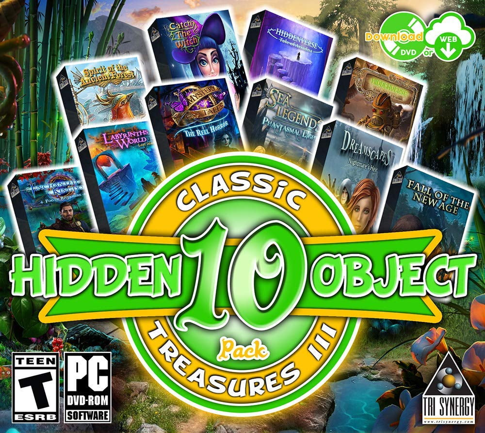 Tri Synergy Hidden Object Classics Treasures 3 - Supernatural Themed ...