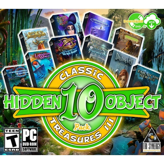 Tri Synergy Hidden Object Classics Treasures 3 - Supernatural Themed ...
