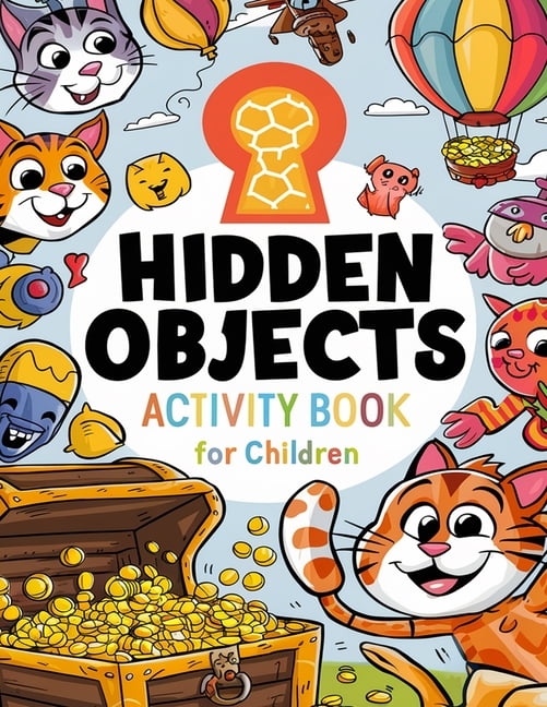 Hidden Objects Activity Book: Engaging Challenges for All Ages ...