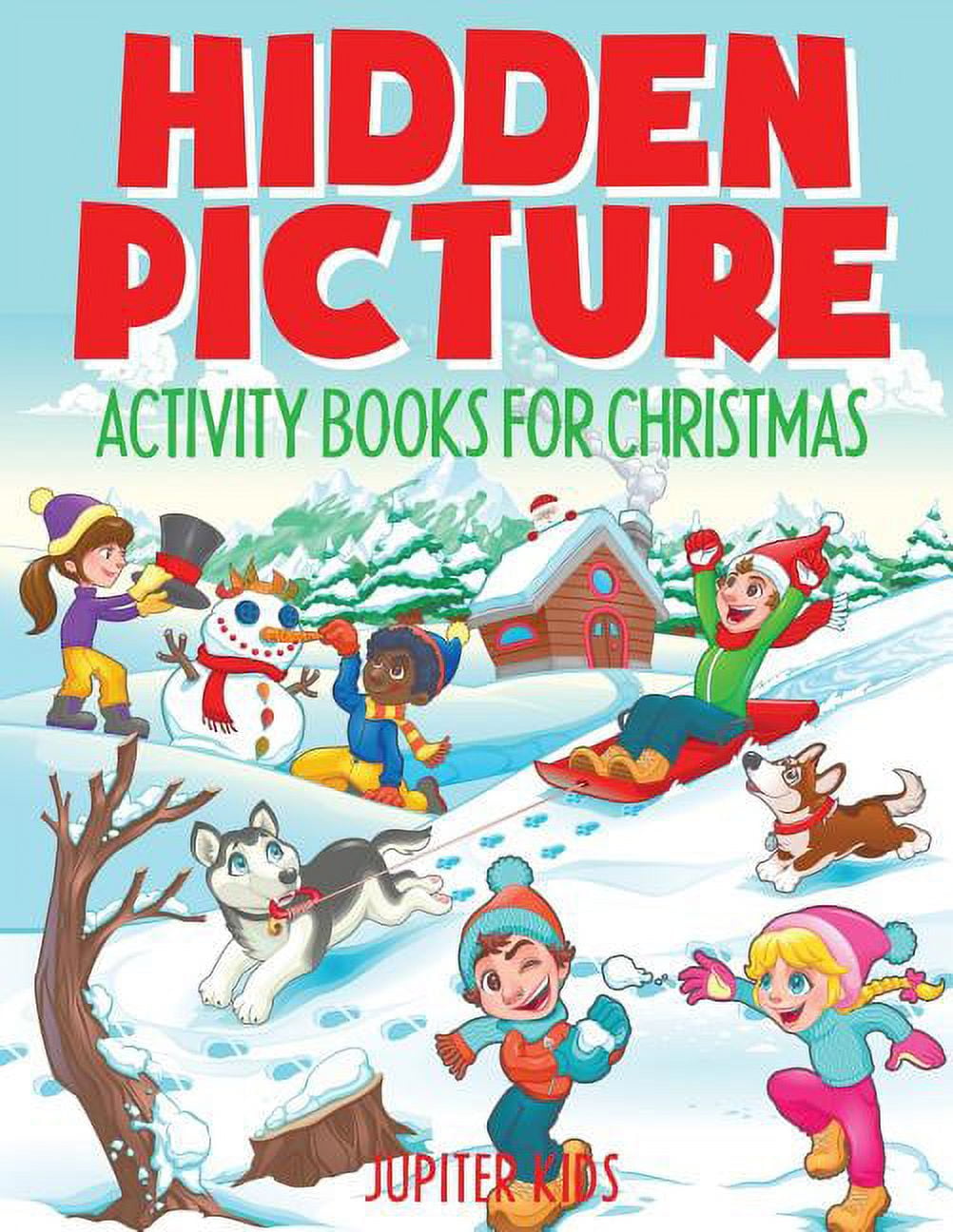 Hidden Picture Activity Books for Christmas (Paperback) - Walmart.com