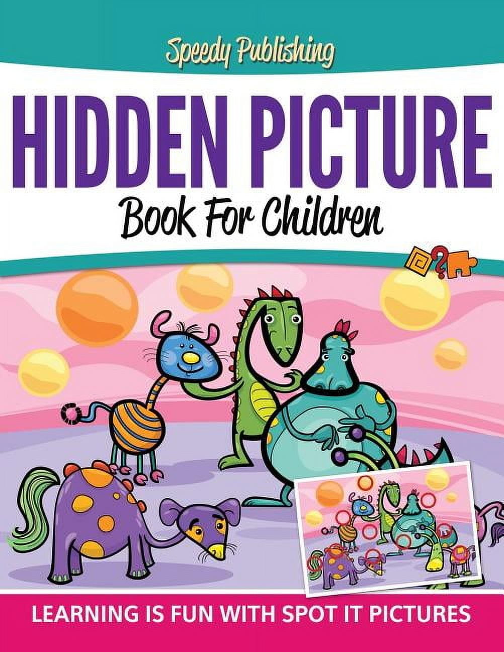 Hidden Picture Book For Children: Learning Is Fun With Spot It Pictures ...