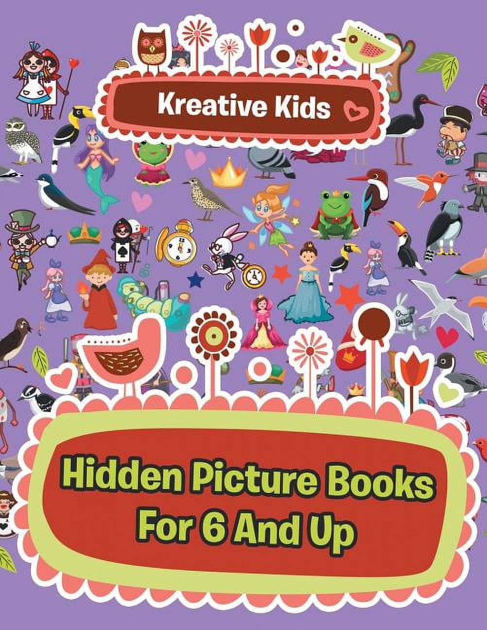 Hidden Picture Books For 6 And Up, (Paperback) - Walmart.com