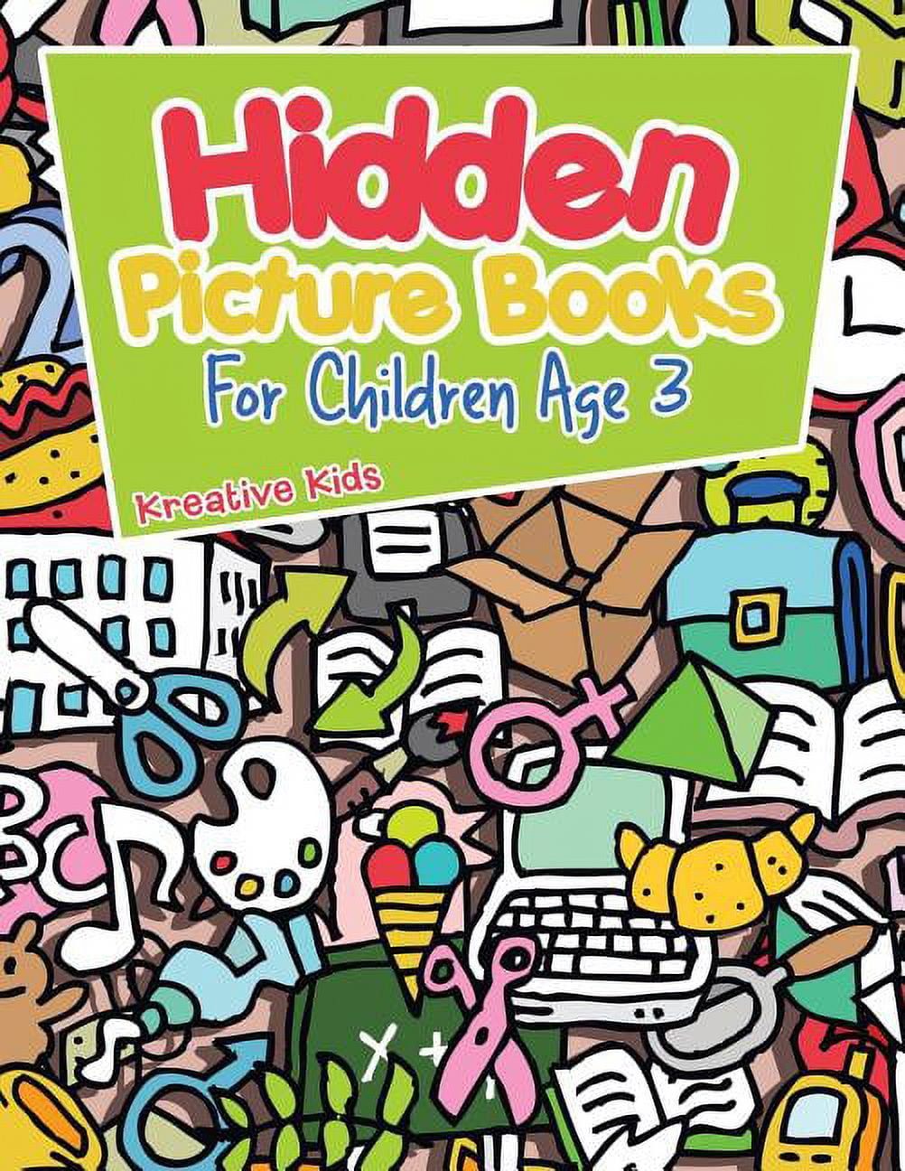 Hidden Picture Books For Children Age 3 (Paperback) - Walmart.com