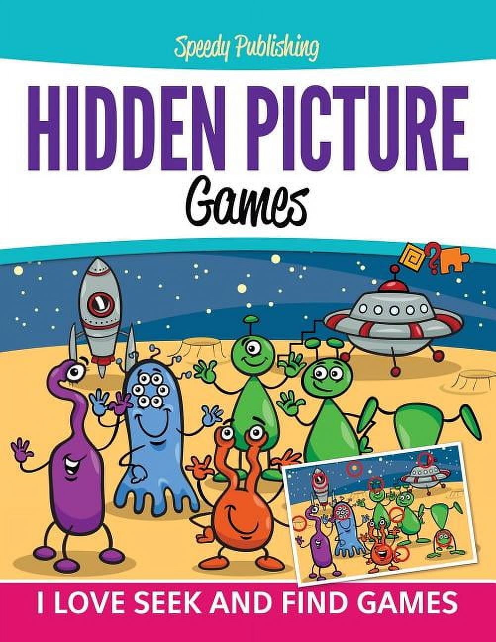 Hidden Picture Games: I Love Seek And Find Games, (Paperback) - Walmart.com