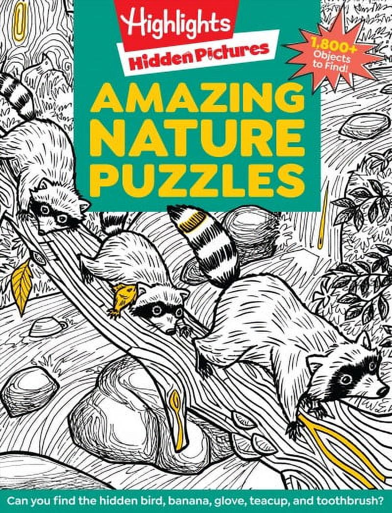 Hidden Pictures: Amazing Nature Puzzles, (Hardcover), English, 10.88" x ...
