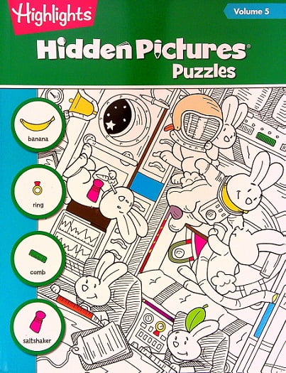 Hidden Pictures Puzzles (Highlights, Volume 5) - Walmart.com