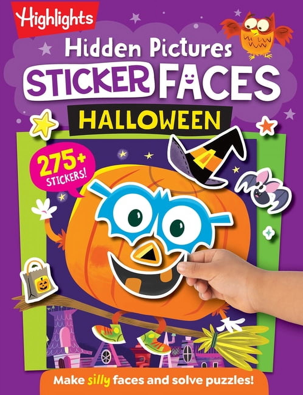 Hidden Pictures Sticker Faces Hidden Pictures Sticker Faces: Halloween ...