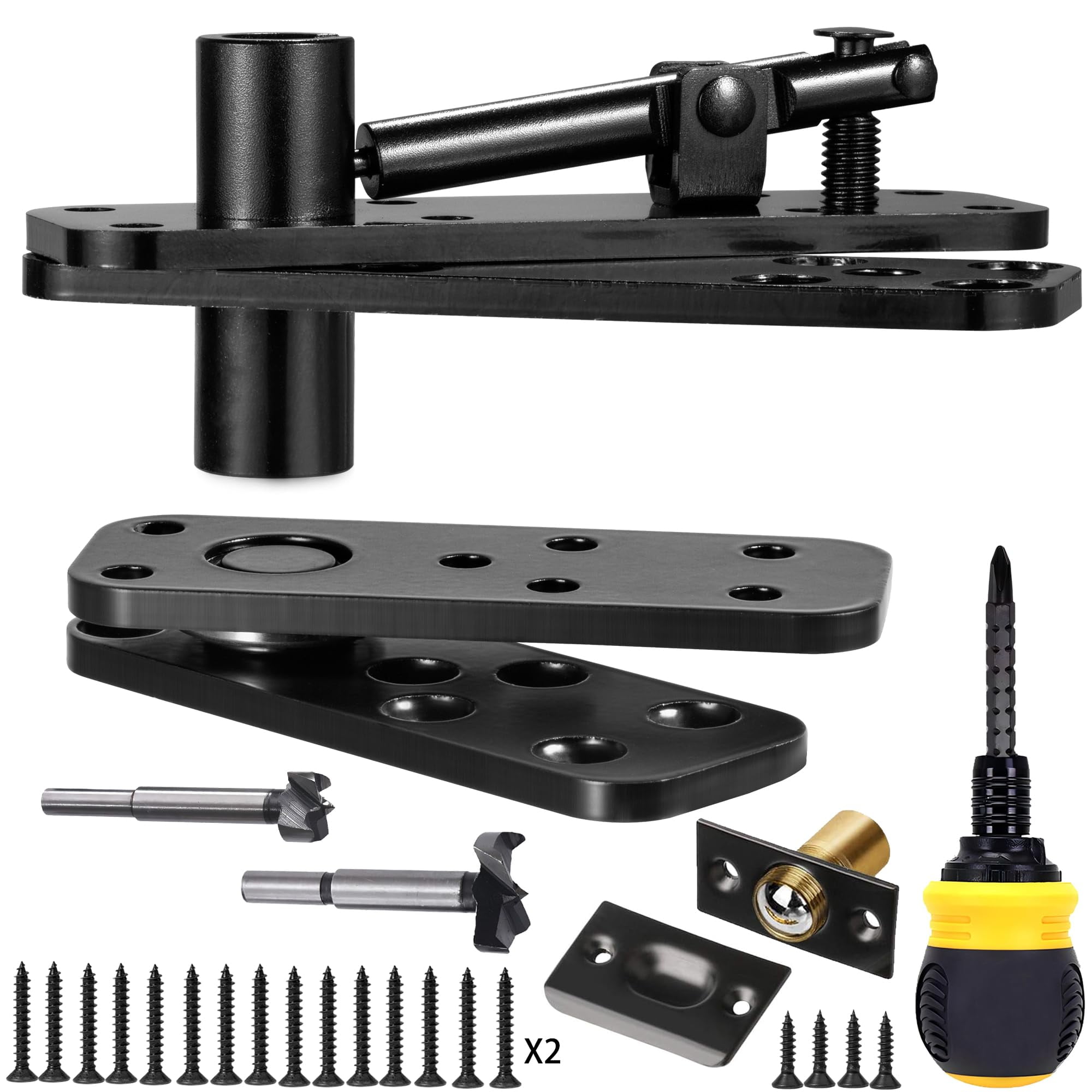 Hidden Pivot Hinge for Secret Door & Murphy Bookcase,570Lbs Load ...