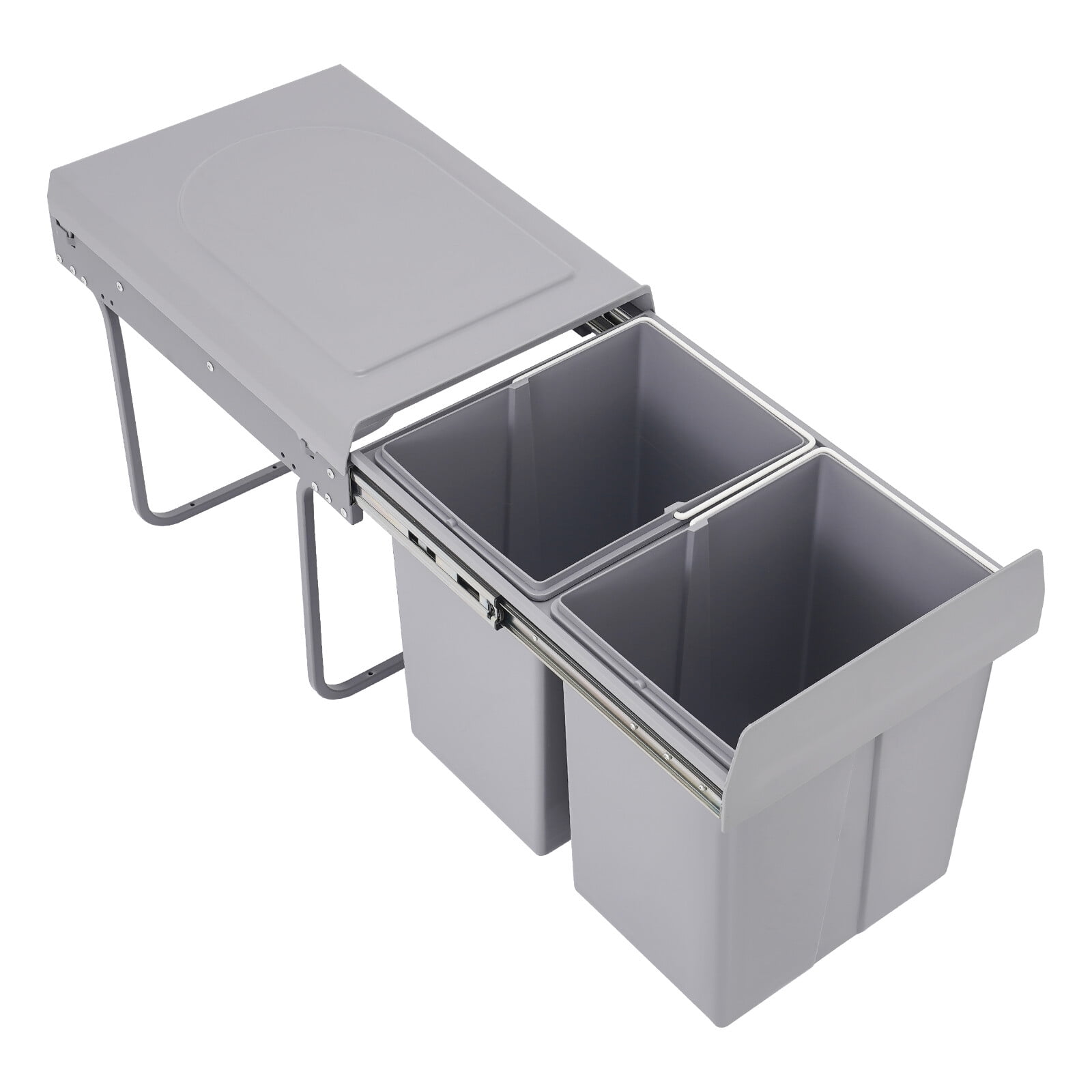 Hidden Pull Out Garbage Cabinets Separation Trash Can Pull Storage ...
