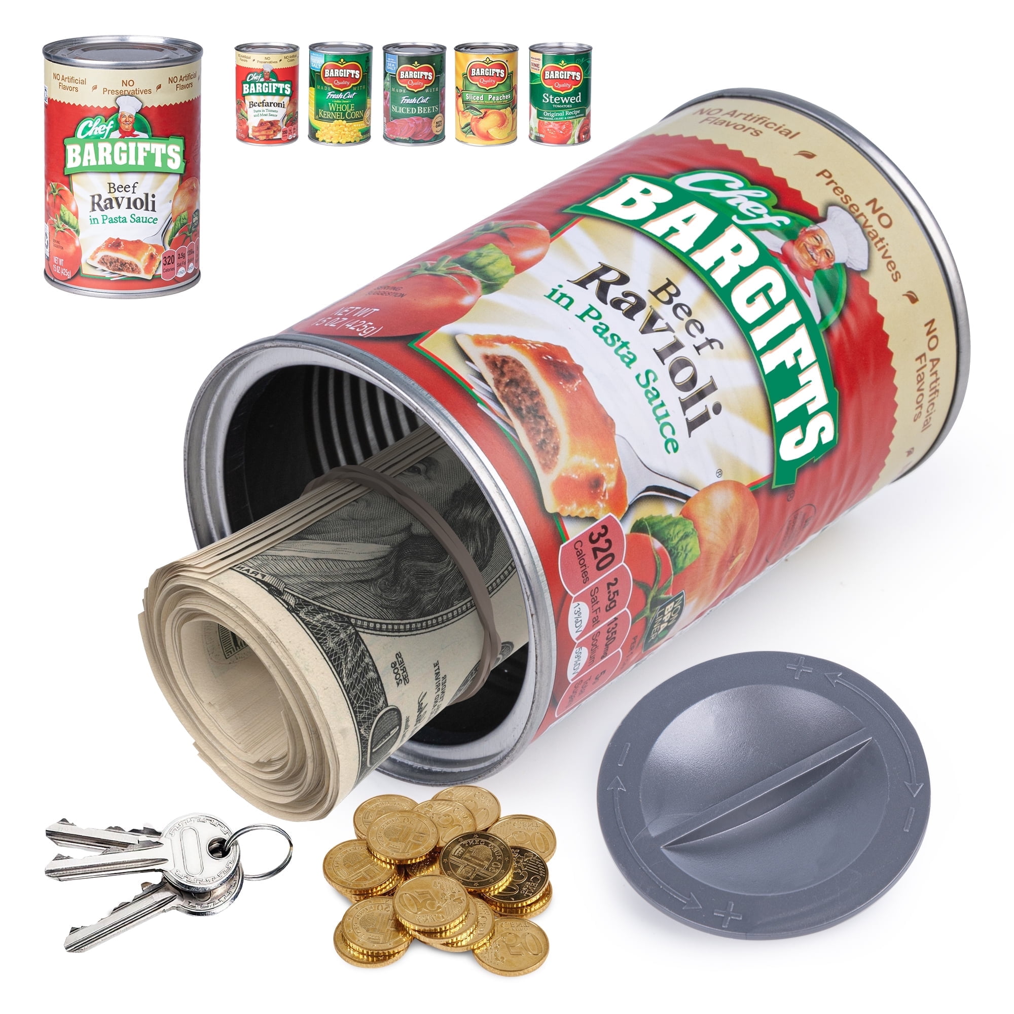 MyMealivos Hidden Safe Fake Can with Hidden Compartment, Hide Storage ...