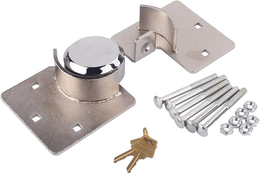 Hidden Shackle Van Door Lock - Cargo Van Lock Hasp High Security Hasp ...