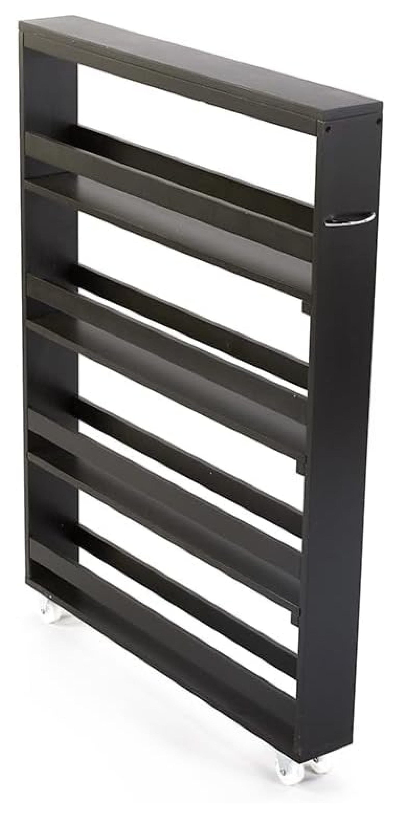 Hidden Spice Rack - Can Storage on Wheels for In Between Fridge ...