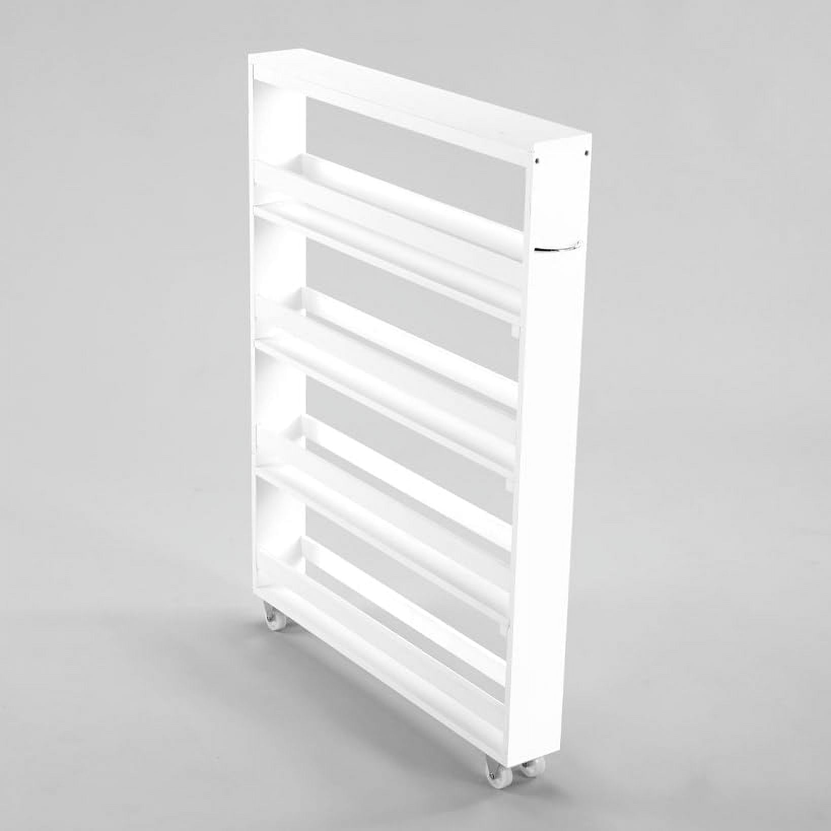Hidden Spice Rack - Can Storage on Wheels for In Between Fridge ...