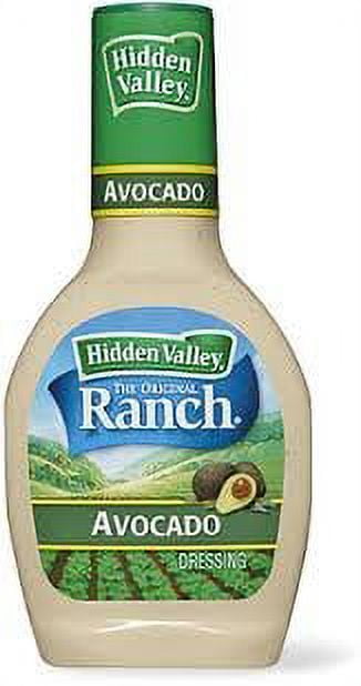 Hidden Valley Avocado Ranch Salad Dressing 16oz (Pack of 2) - Walmart.com